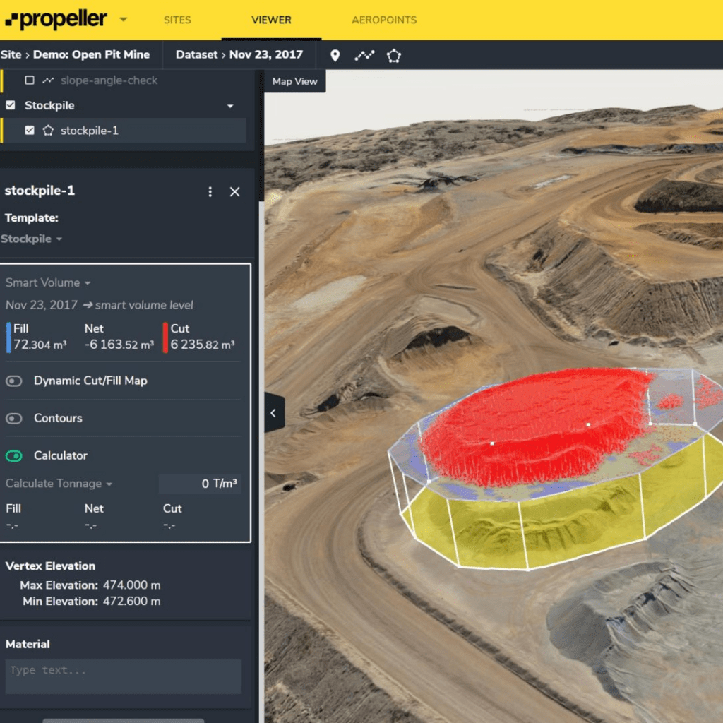 Stockpile Volume Calculation | High Exposure