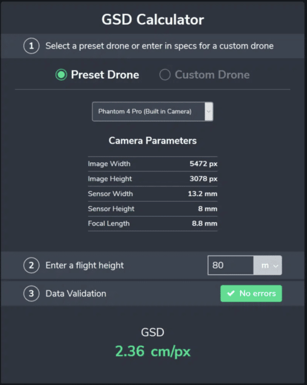 What does GSD Mean in Drone Photogrammetry Survey? | Survey